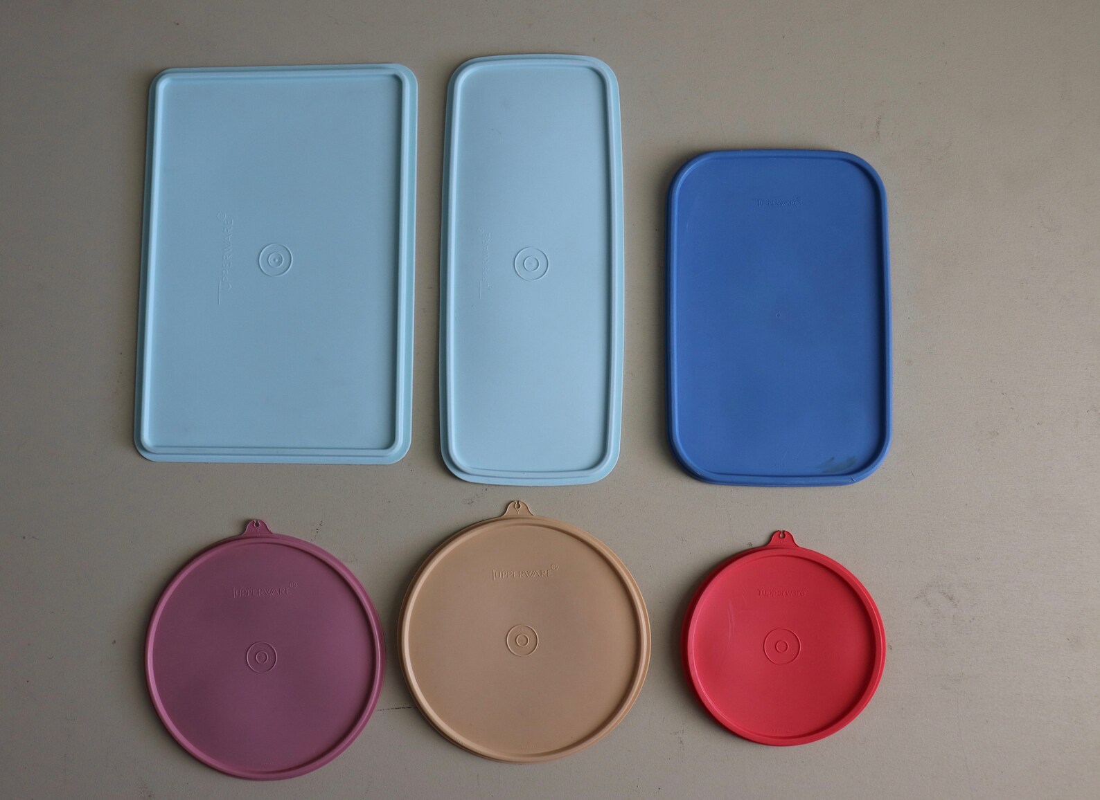 Vintage Tupperware Lids YOUR CHOICE - Etsy