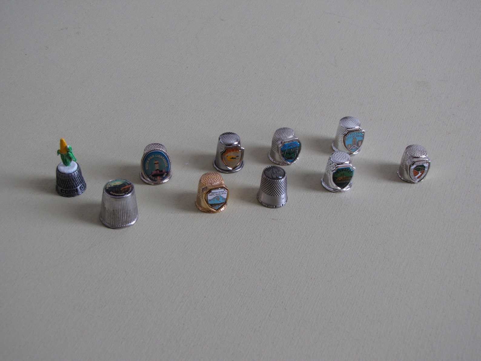 SALE ITEM Vintage Thimble Collection 10 Thimbles - Etsy