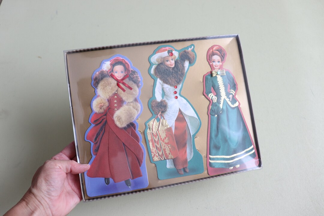 Vintage Set of 3 Barbie Greeting Cards - Etsy