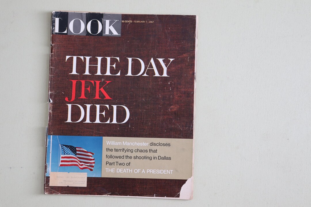 SALE Your Choice: Vintage Kennedy Magazine - Life Magazine 1964, 1963 ...