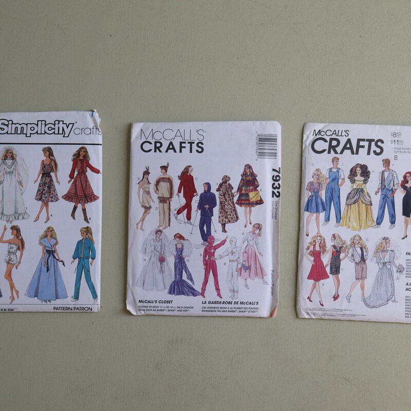 Barbie Pattern - Etsy