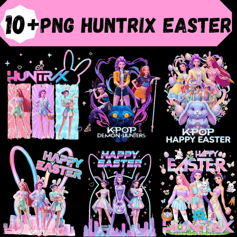 Easter Demon Hunters - Etsy