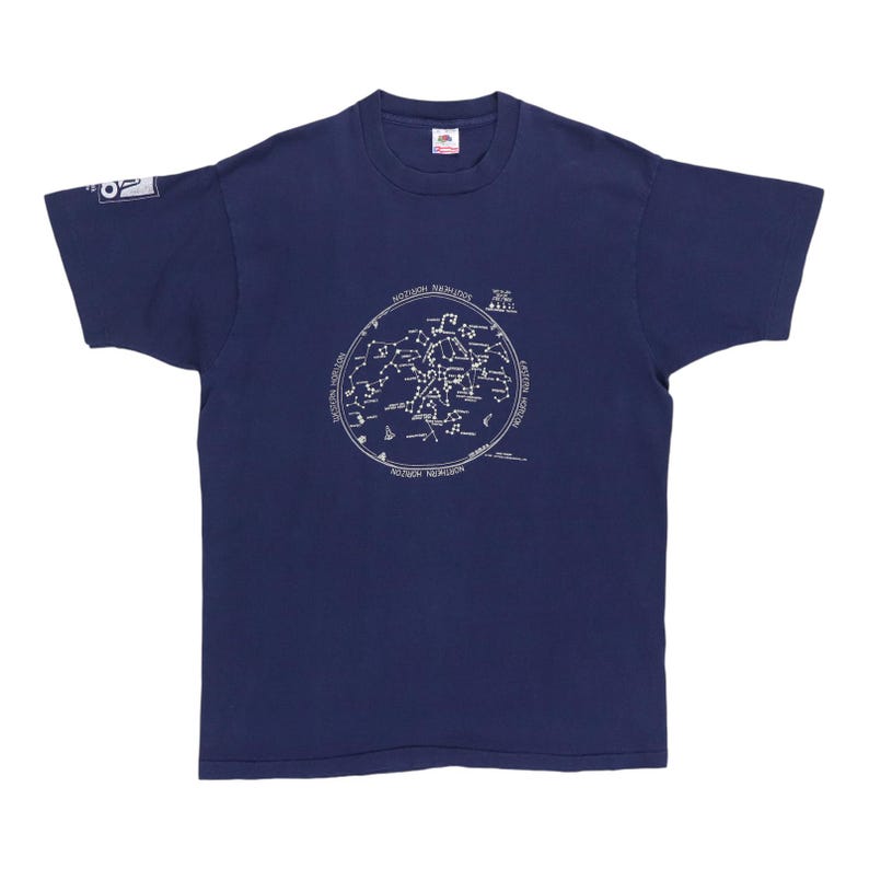 Vintage 1987 Constellation Chart Map Shirt - Etsy