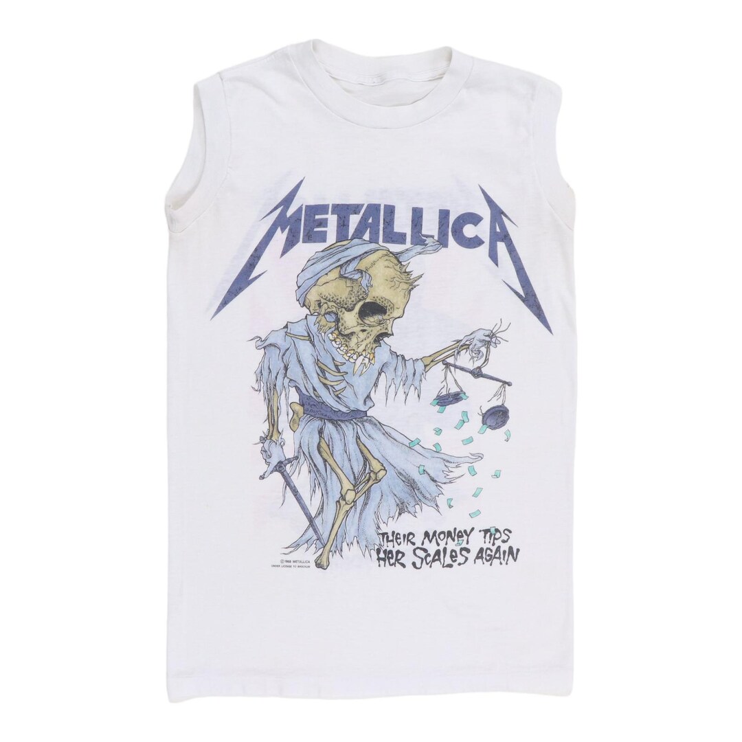 Vintage 1988 Metallica Doris Sleeveless Shirt - Etsy