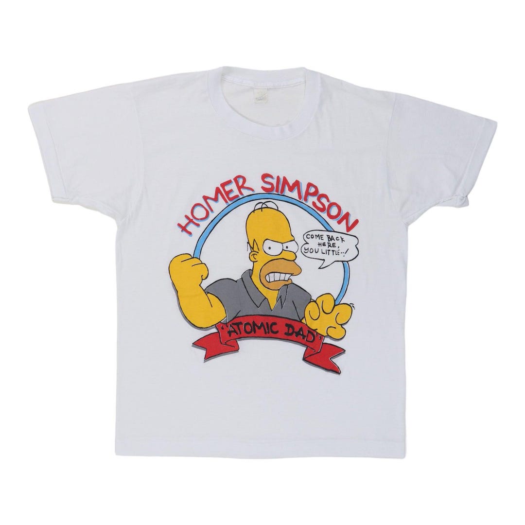 Vintage 1990s Homer Simpson Atomic Dad Shirt - Etsy