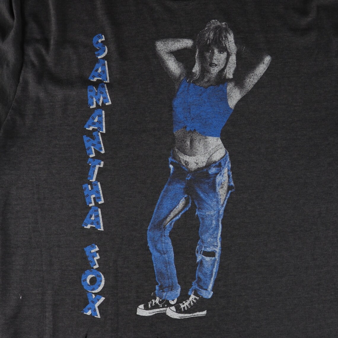 Vintage 1980s Samantha Fox Shirt Etsy