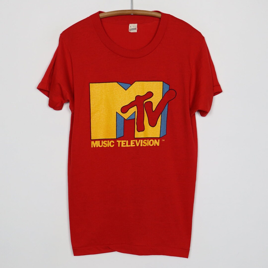 Vintage 1980s MTV I Want My MTV Shirt - Etsy