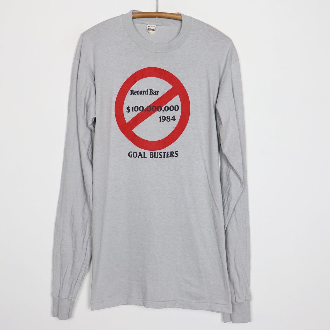 Vintage 1984 Record Bar Goal Busters Shirt - Etsy