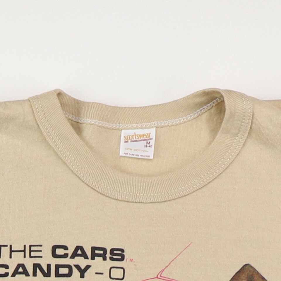 Vintage 1979 The Cars Candy-O Elektra Asylum Records Promo Shirt sold ...
