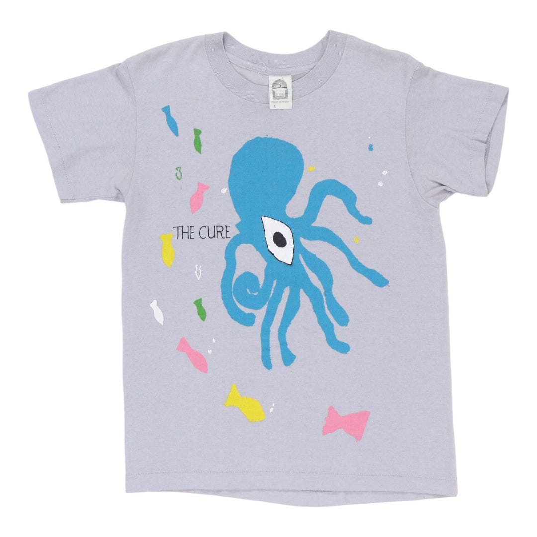 Vintage 1985 the Cure Octopus Shirt - Etsy