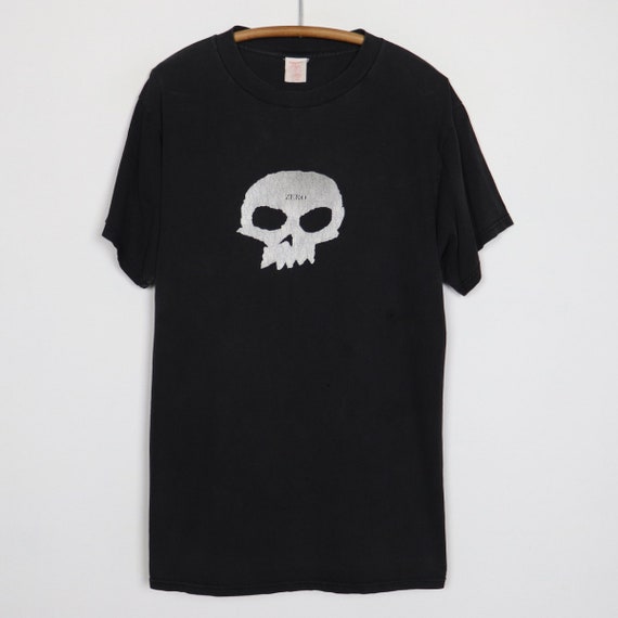 Vintage 1990s Zero Skateboards Skull Shirt - Etsy