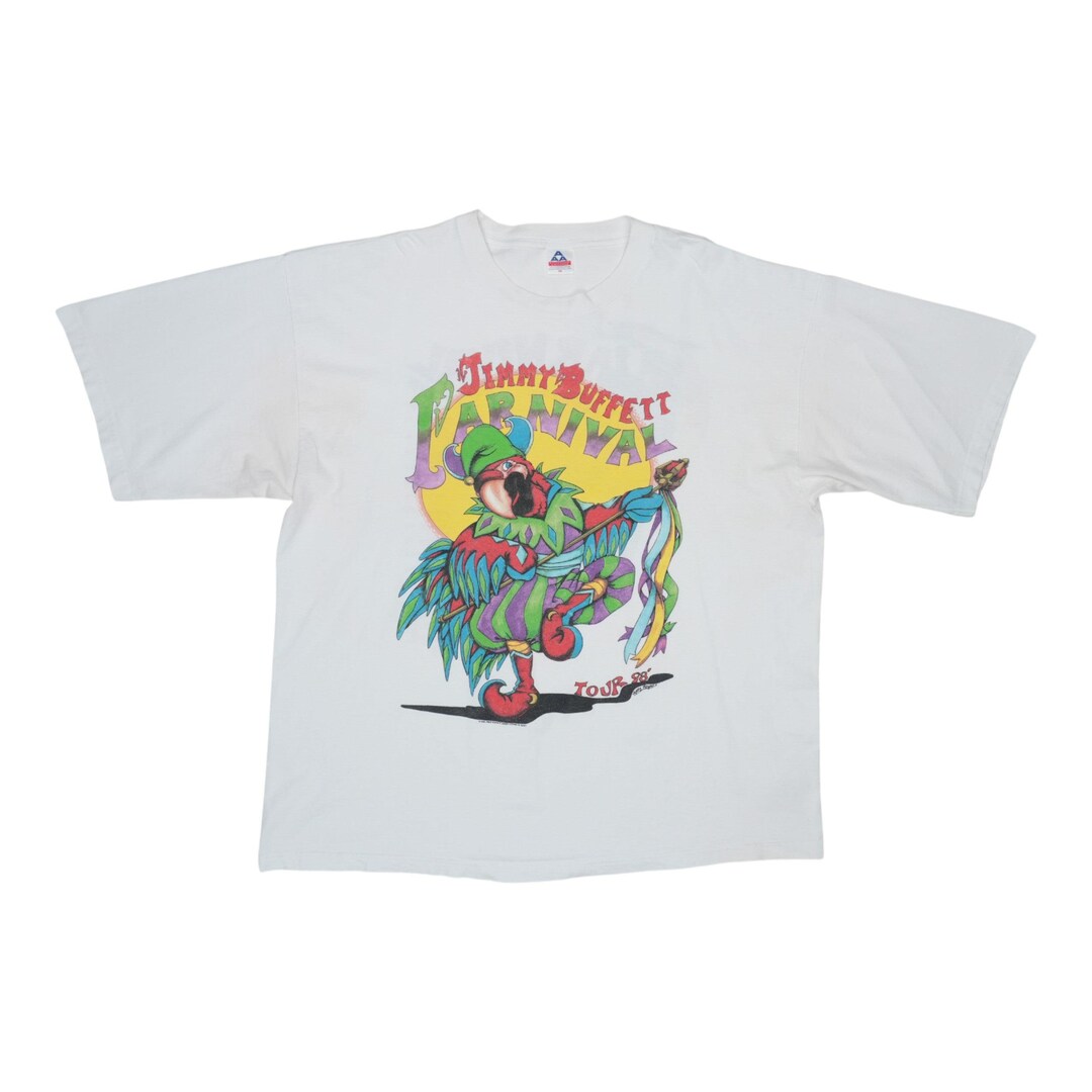 Vintage 1998 Jimmy Buffett Carnival Tour Shirt - Etsy