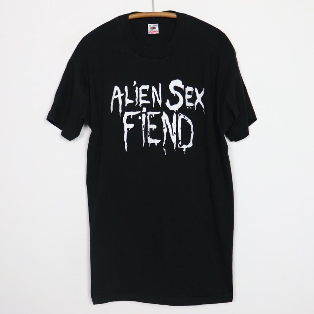 Vintage 1990s Alien Sex Fiend Shirt Etsy