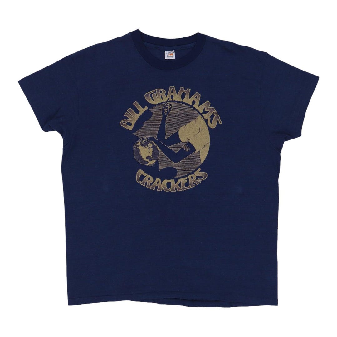 Vintage 1990 the Cars Bill Graham's Crackers Crew Shirt - Etsy