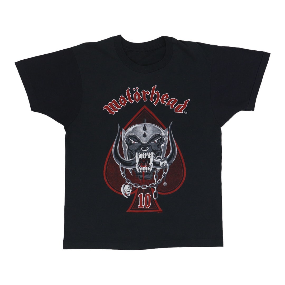 Vintage 1985 Motorhead 10th Anniversary Tour Shirt - Etsy