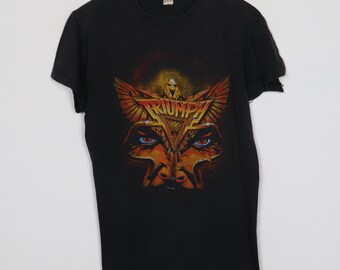 Vintage Triumph Shirt 80s Tee 80s Concert Shirt 80s Shirt Band - Etsy