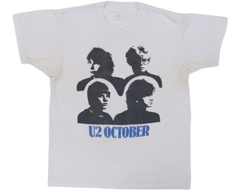 80s Vintage U2 Distressed Shirt - Etsy