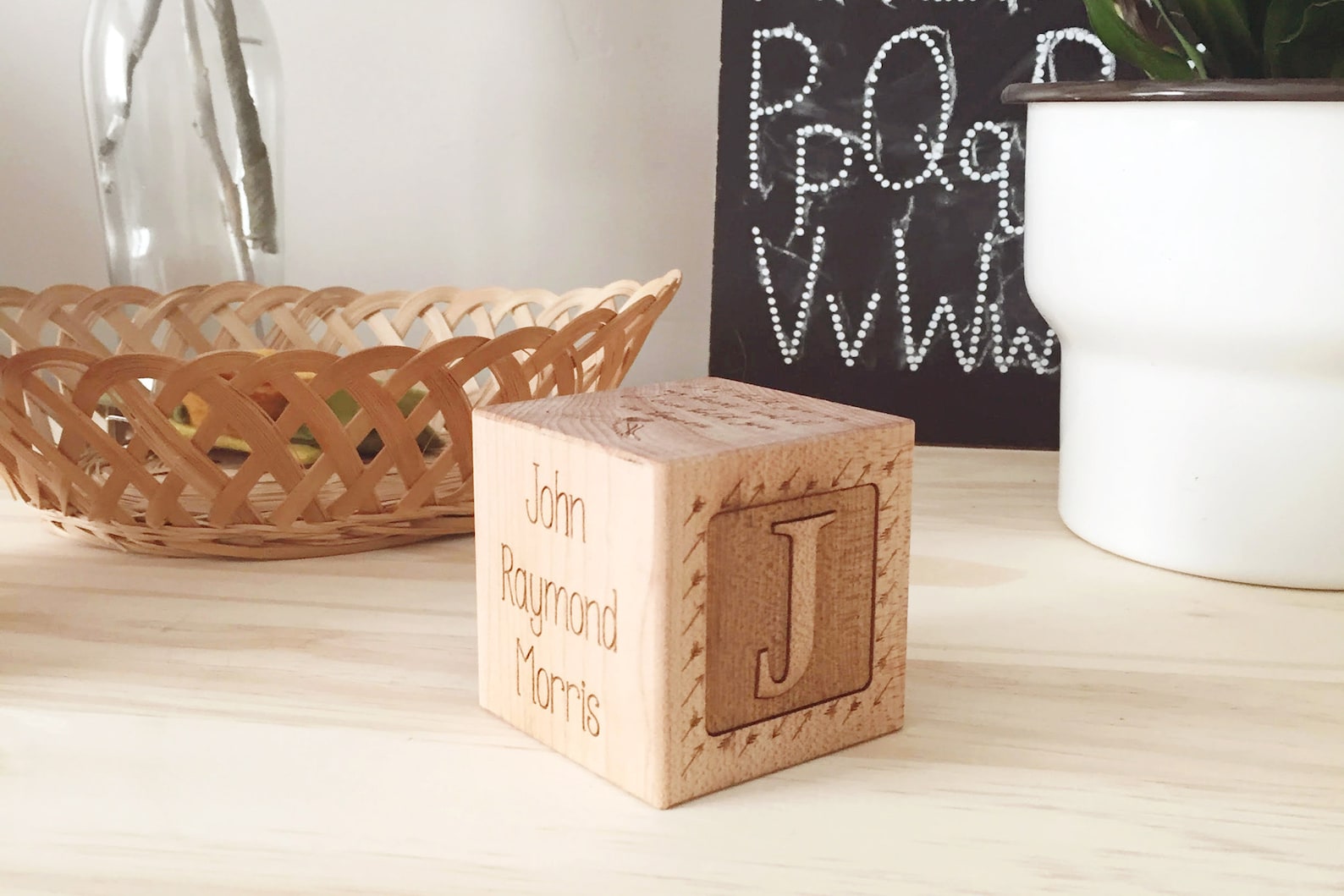 Baby MEMORIAL BLOCK Personalized Wooden Keepsake to Remember - Etsy