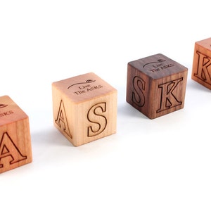 NOT FOR PURCHASE - Custom Engraved Wooden Blocks - Engrave Your Company ...