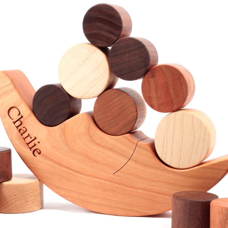 Wooden Balance Toys - Etsy