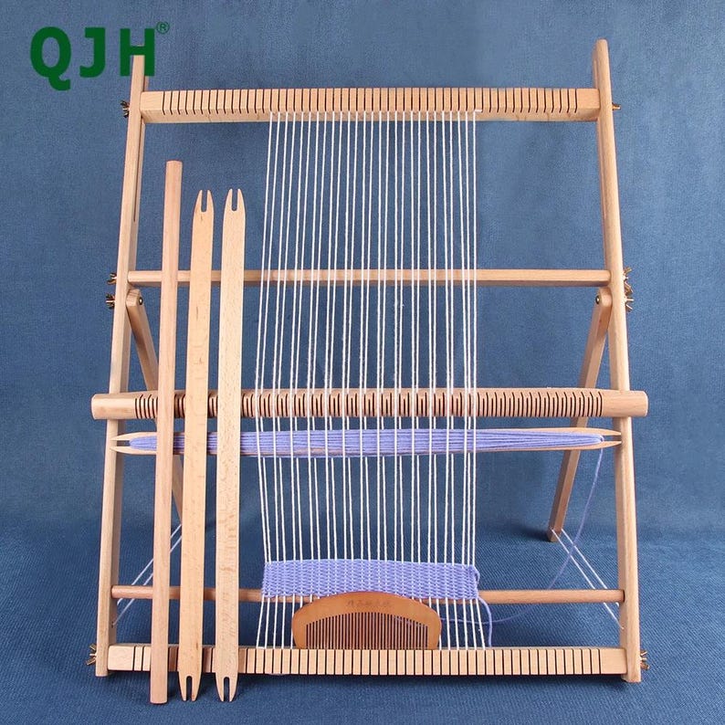 Wooden Weaving Loom Machine DIY Knitting Tool for Tapestry Carpet ...