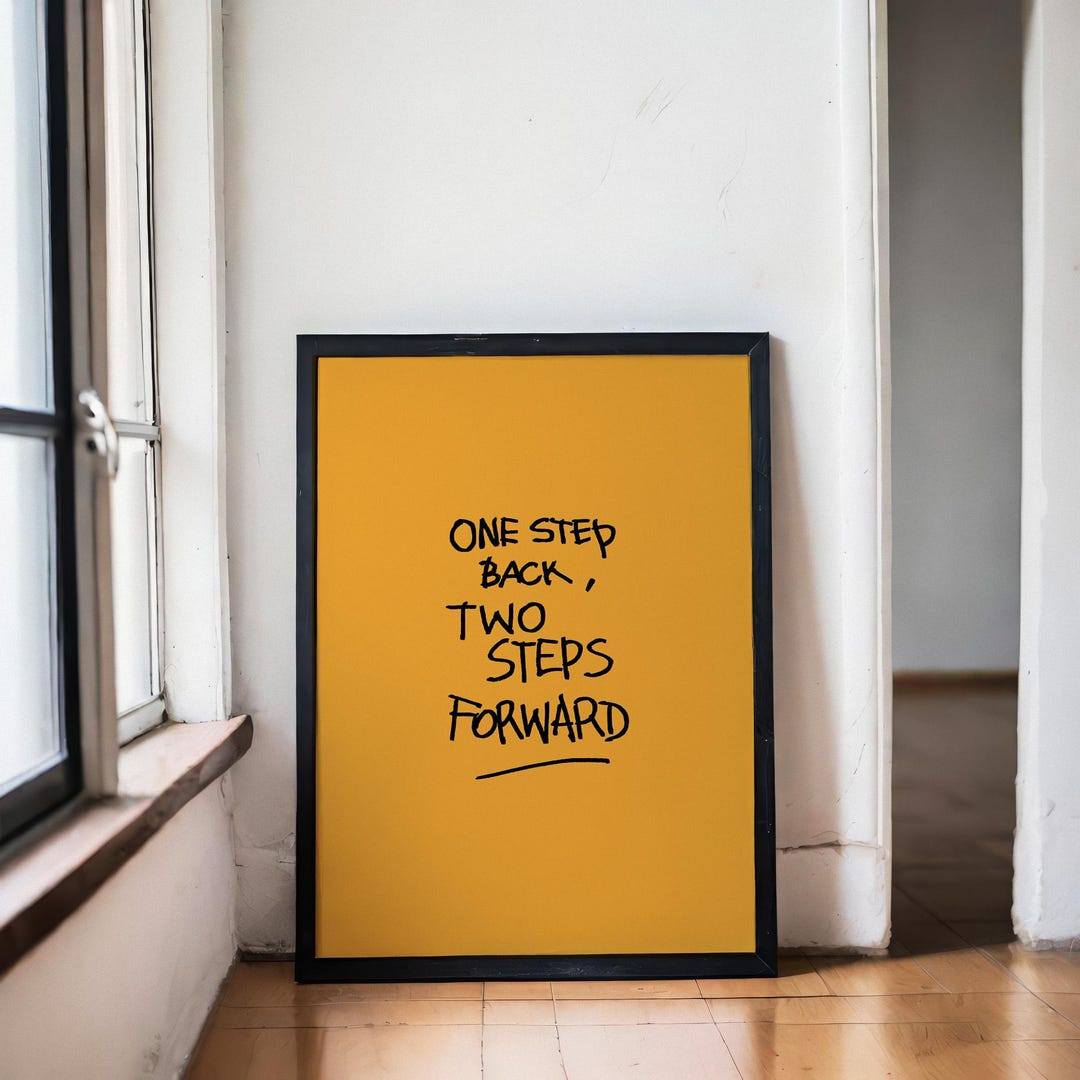 Customizable Inspiration Art Print | Minimalist Quote Poster ...