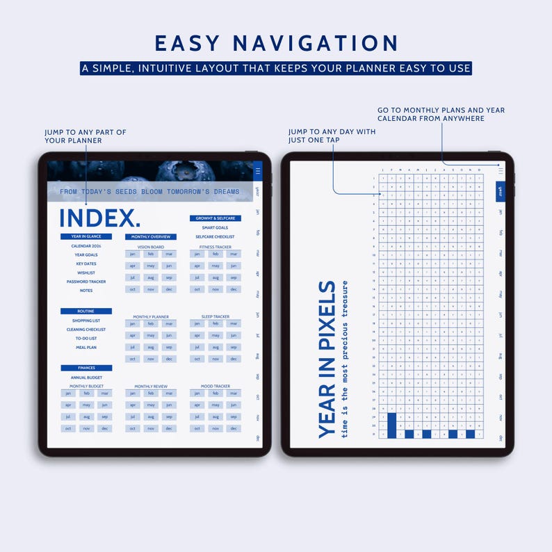 2026 Digital Planner for Ipad, Android, and Windows Tablets ...