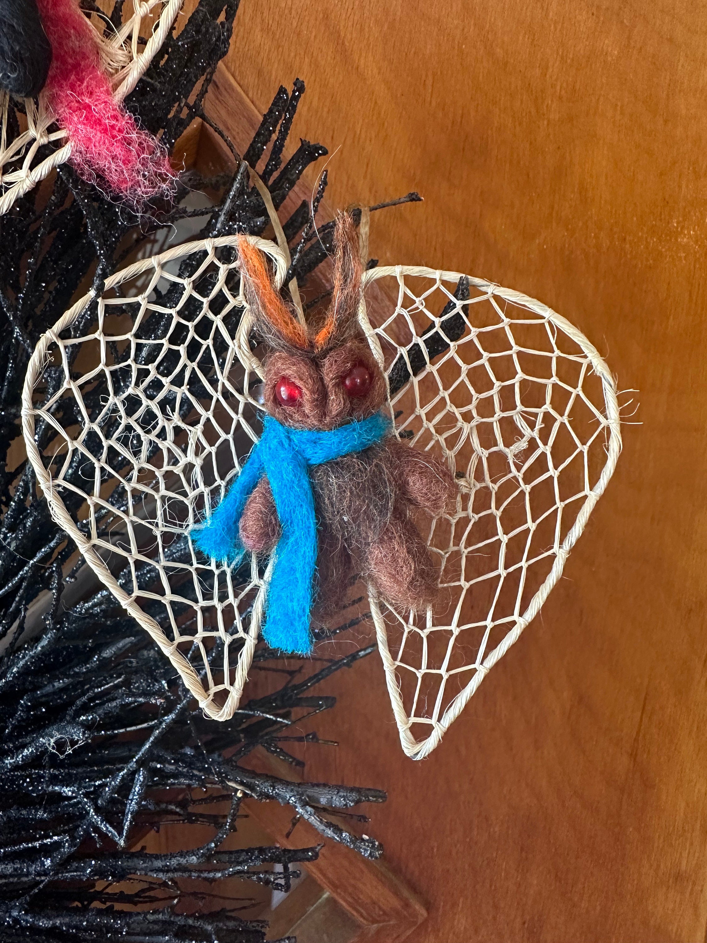 Mothman Ornament Needle Felting - Etsy