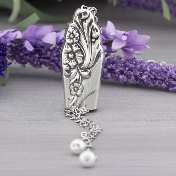 Silverware Necklace - Etsy