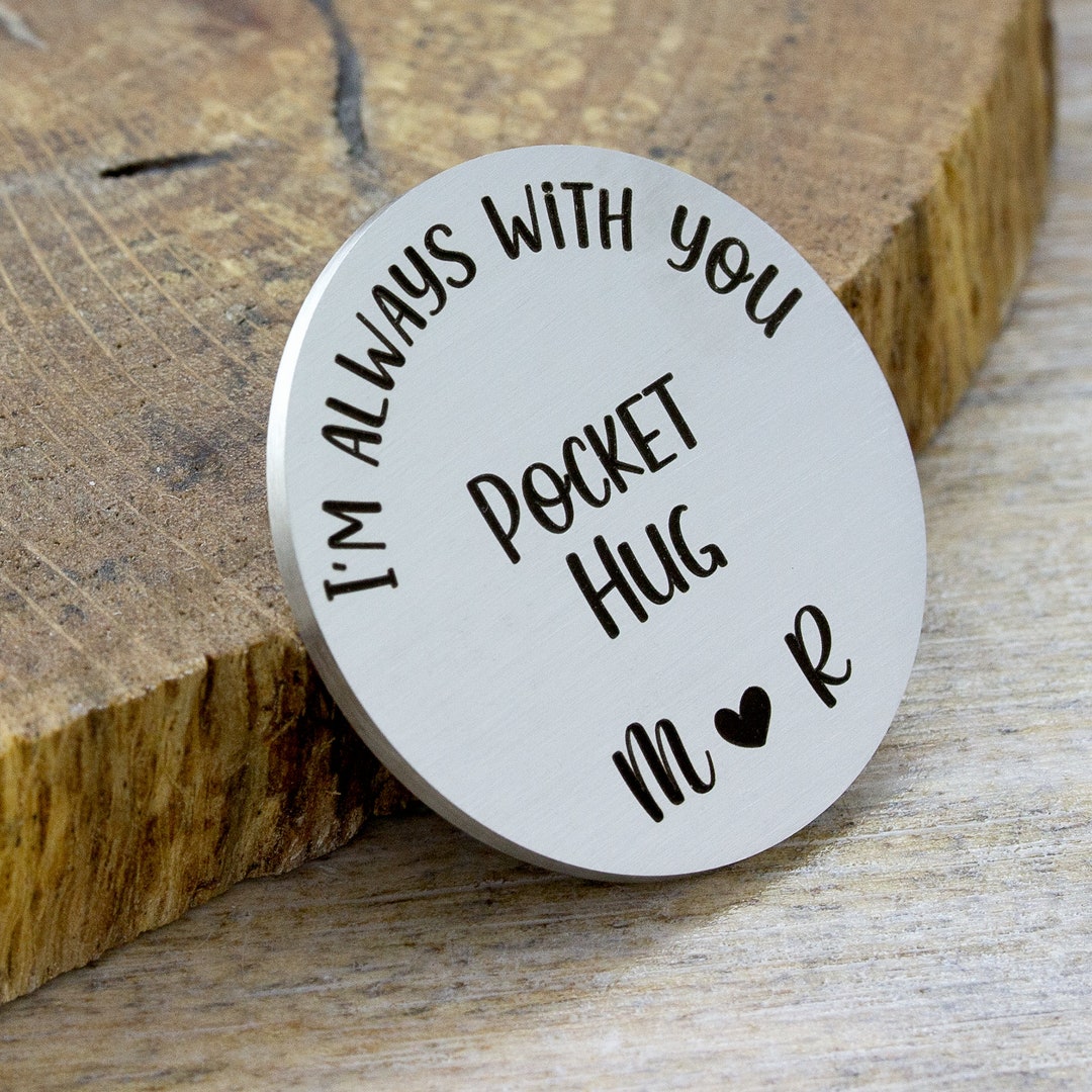 Pocket Hug, Pocket Token, Love Token, Long Distance Boyfriend Gift ...