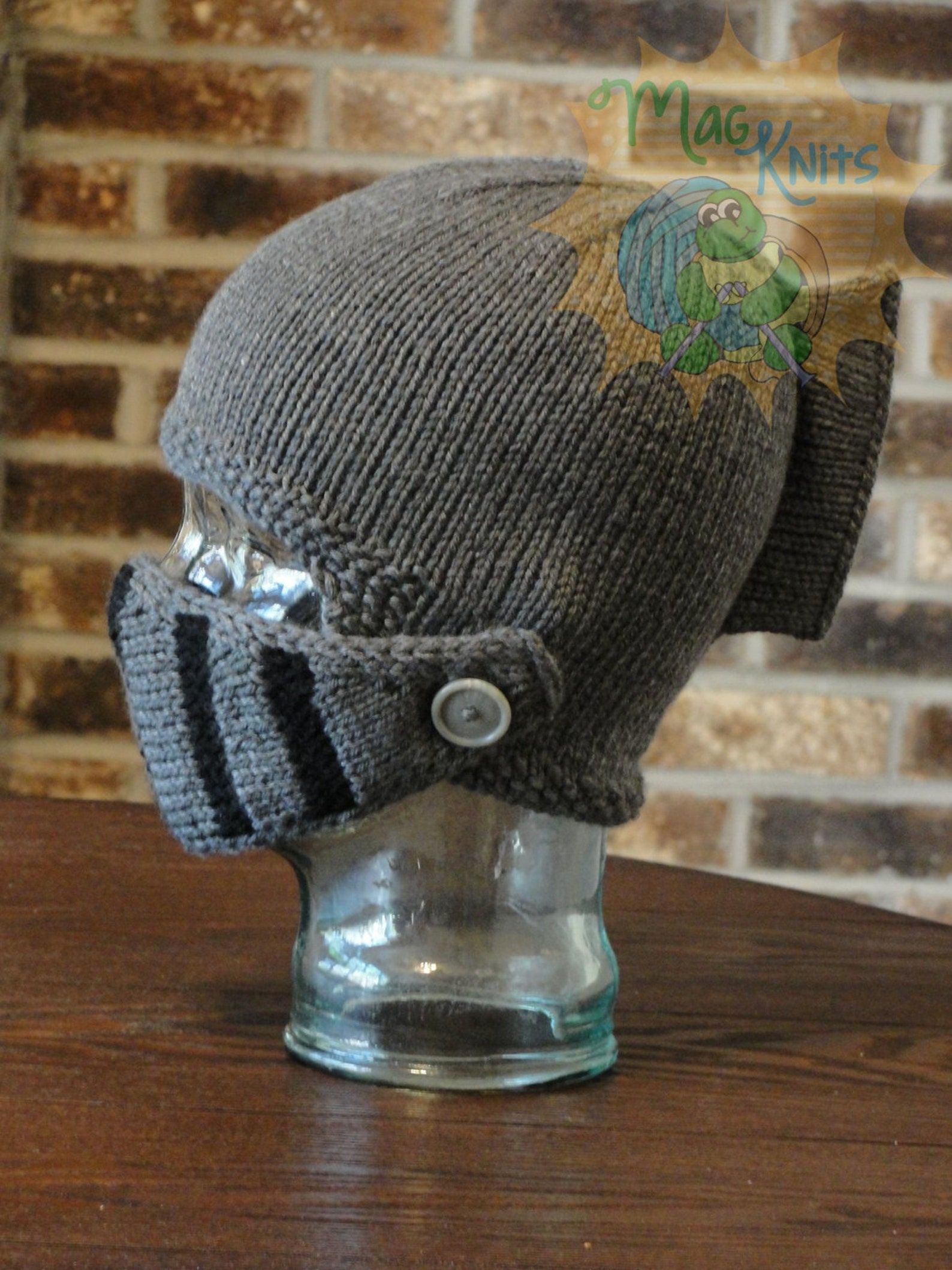 INSTANT Download PDF - KNIT Sir Knight Helmet Pattern - Etsy