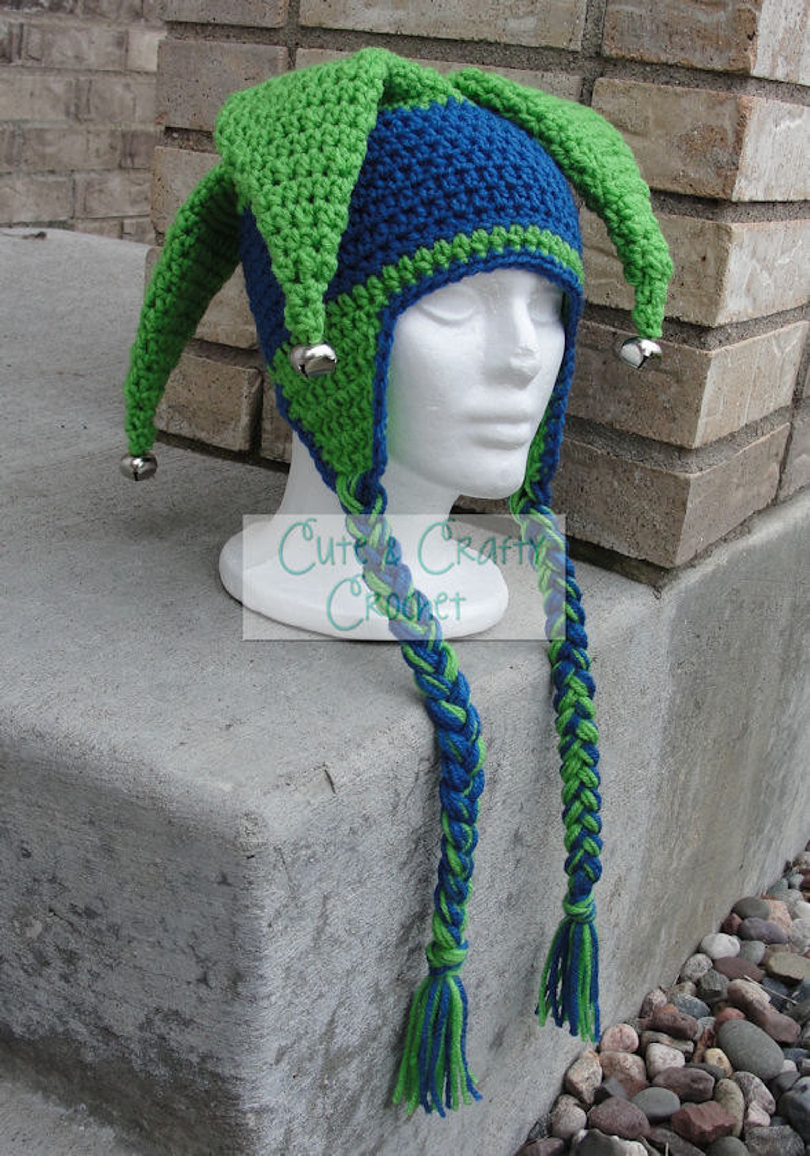 Jester Hat - PDF Crochet Pattern - INSTANT DOWNLOAD - Etsy