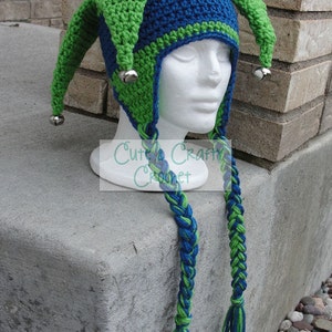 Jester Hat - PDF Crochet Pattern - INSTANT DOWNLOAD - Etsy