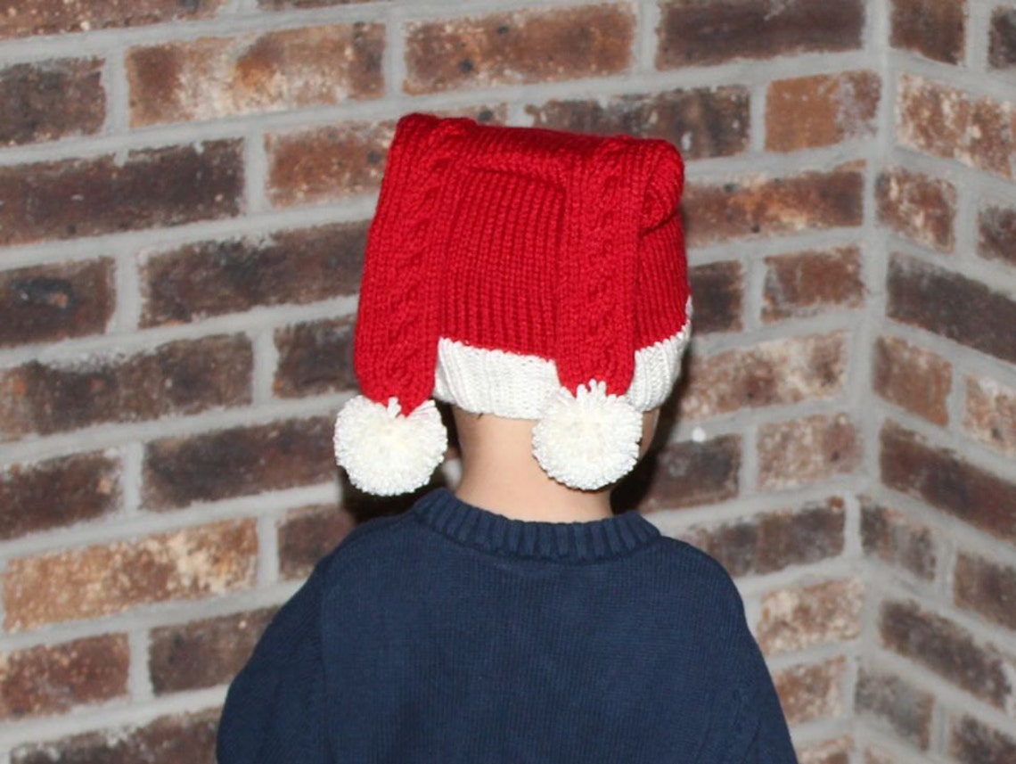 Penny Santa Hat - KNIT, Pdf Pattern Only - Etsy
