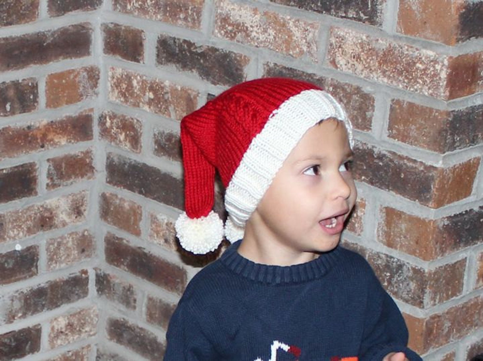 Penny Santa Hat - KNIT, Pdf Pattern Only - Etsy