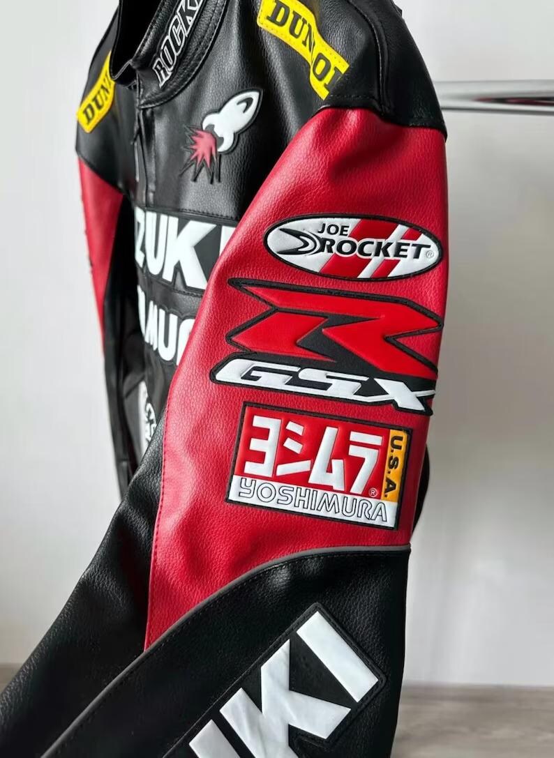 Suzuki Yoshimura Joe Rocket Motorcycle Jacket | Suzuki Racing Leather ...