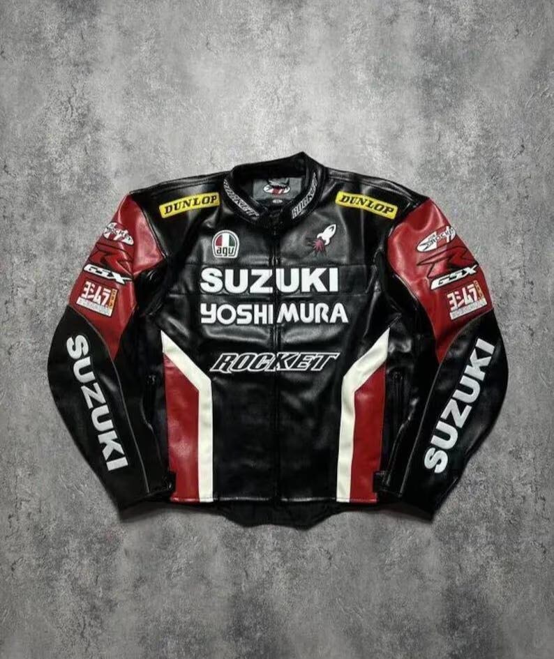 Suzuki Yoshimura Joe Rocket Motorcycle Jacket | Suzuki Racing Leather ...