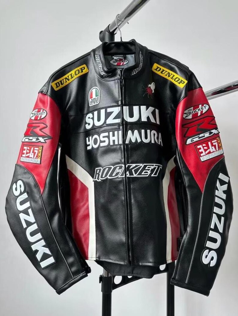 Suzuki Yoshimura Joe Rocket Motorcycle Jacket | Suzuki Racing Leather ...