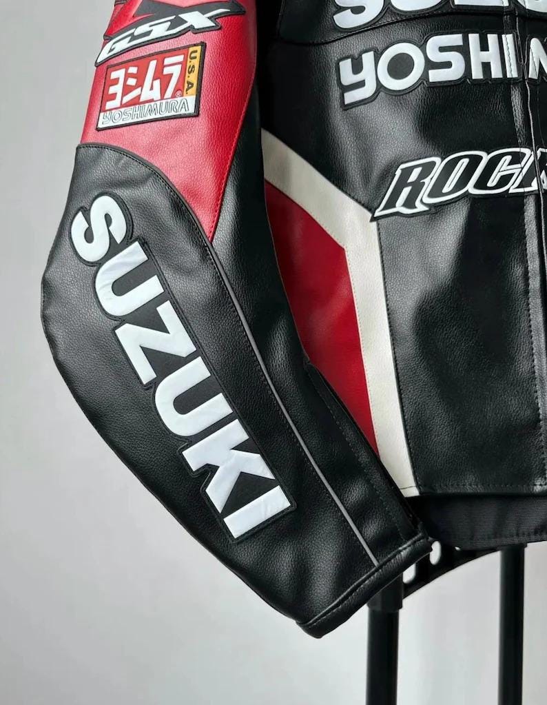 Suzuki Yoshimura Joe Rocket Motorcycle Jacket | Suzuki Racing Leather ...