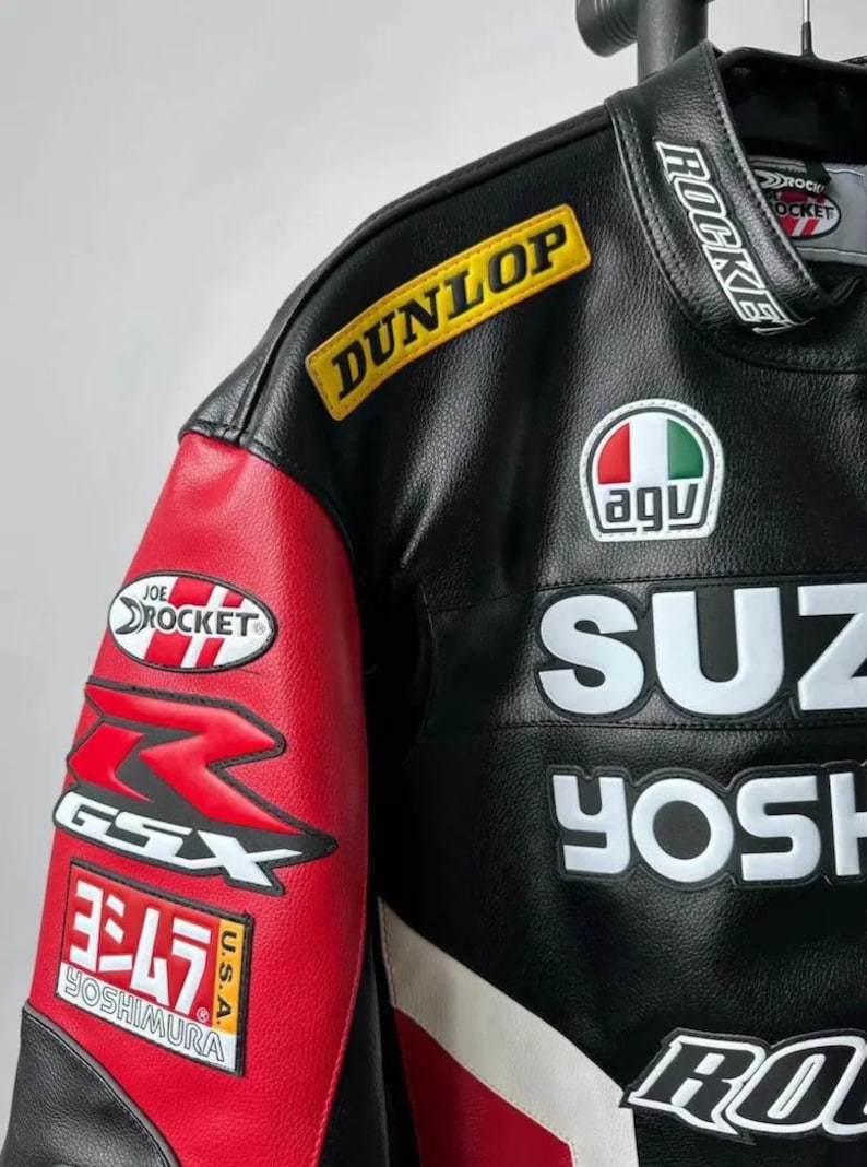 Suzuki Yoshimura Joe Rocket Motorcycle Jacket | Suzuki Racing Leather ...