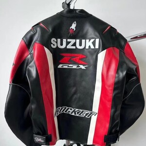 Suzuki Yoshimura Joe Rocket Motorcycle Jacket | Suzuki Racing Leather ...