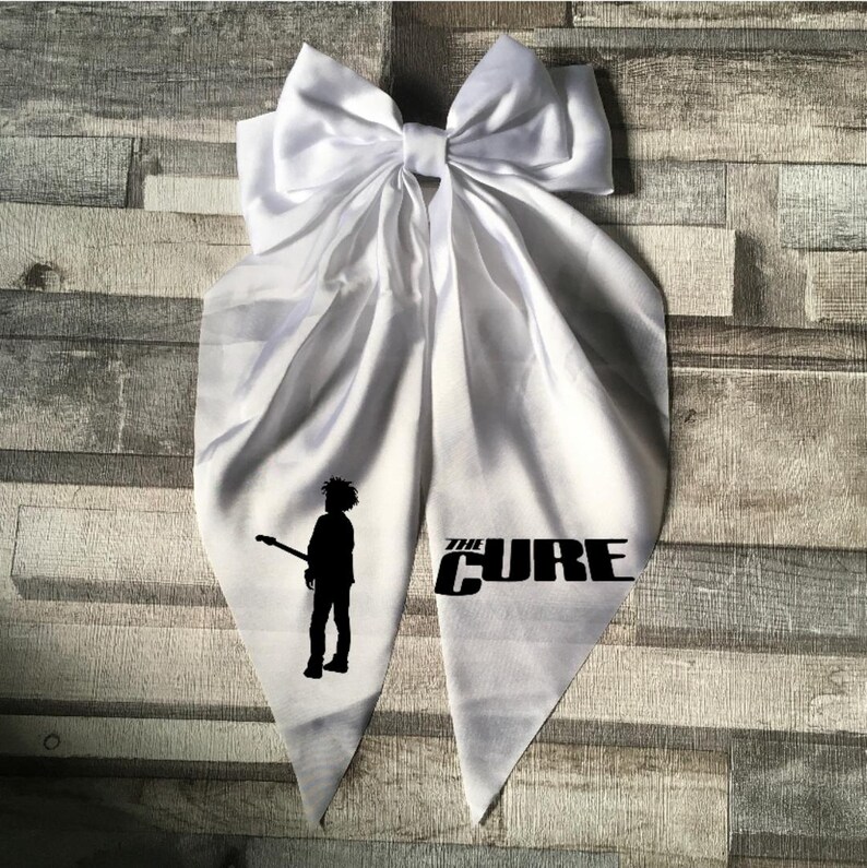 XL White the Cure Hair Bow. - Etsy