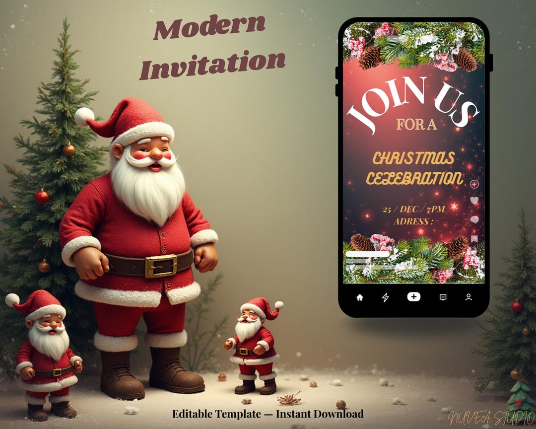 Editable Invitation Template – Modern Event Invite – Canva Template ...