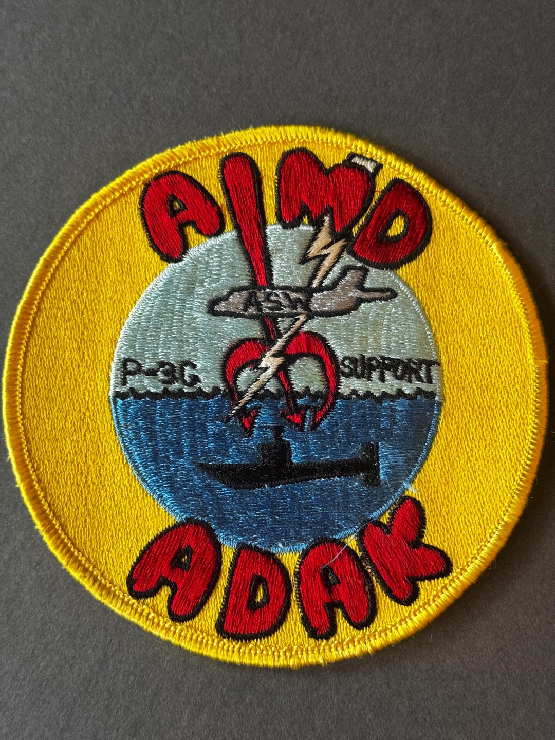 Vintage Original United States Navy P-3G Support Squadron Adak, AK ...