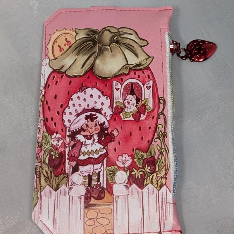 Strawberry Wallet - Etsy