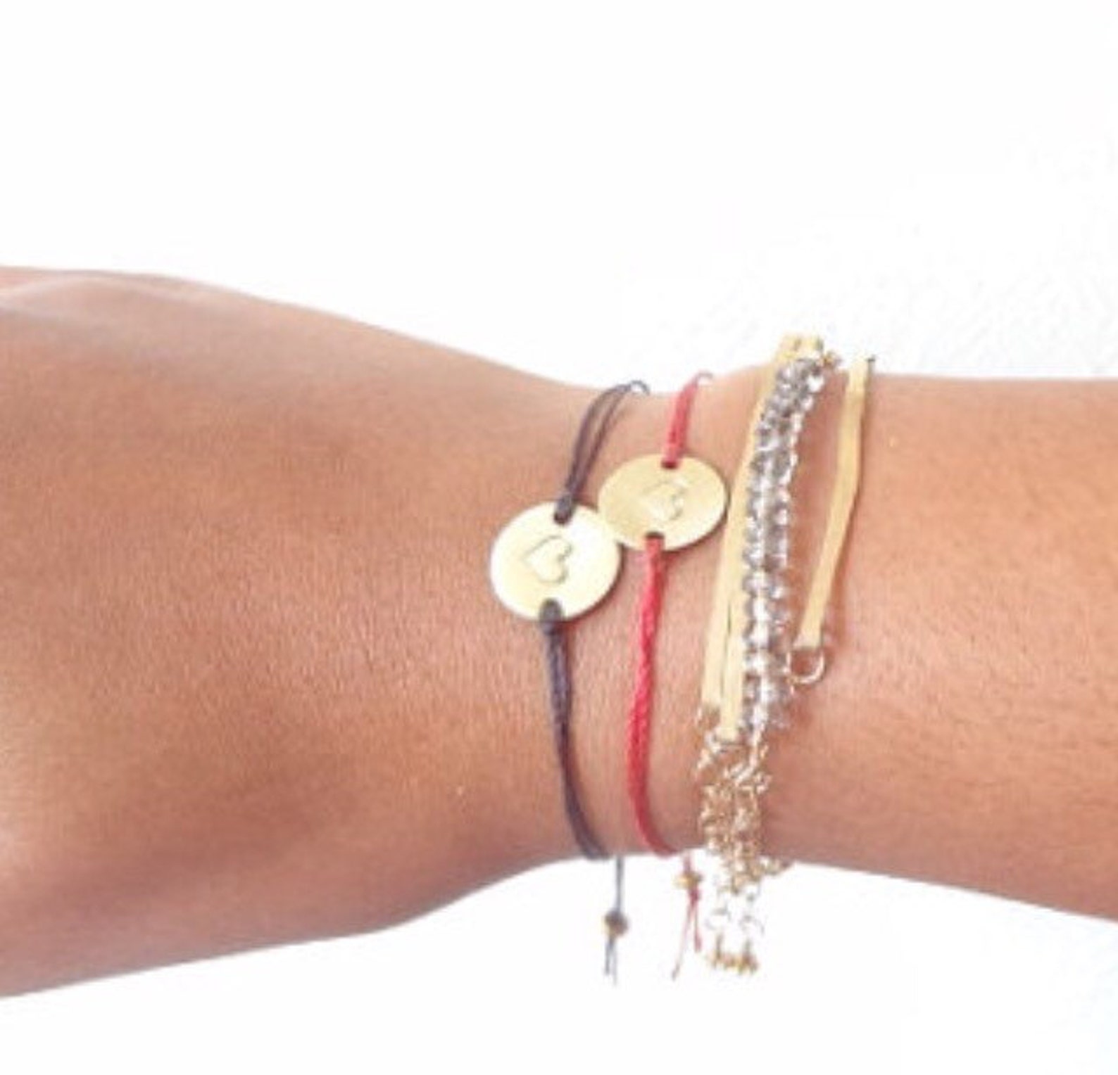 Personalized Color String Bracelet Friendship Bracelets for - Etsy