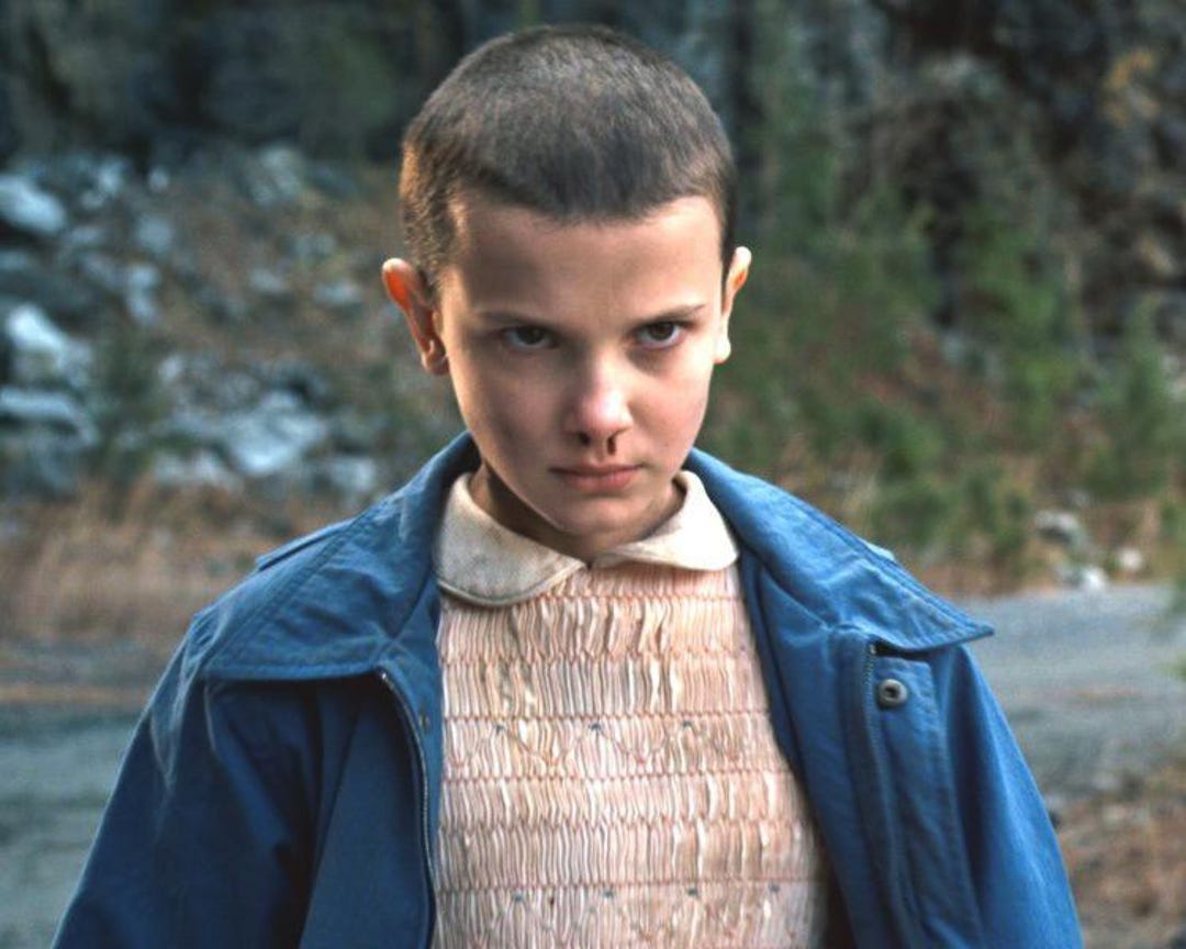 Eleven Bust | Stranger Things Miniature | Life Size Figurine - Etsy