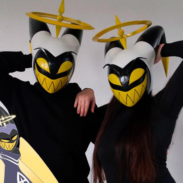 Hazbin Hotel Adam Mask - Etsy