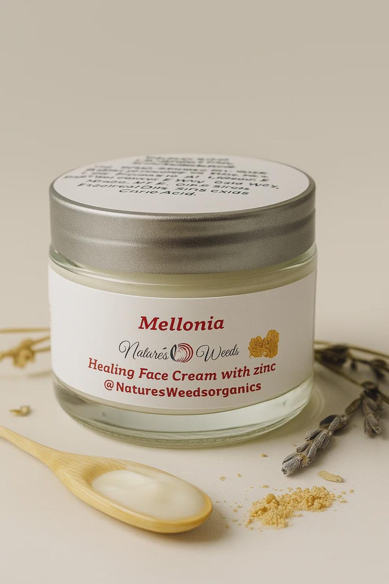 Mellona Rejuvenating Face Cream – Natural SPF Moisturizer for Mature ...