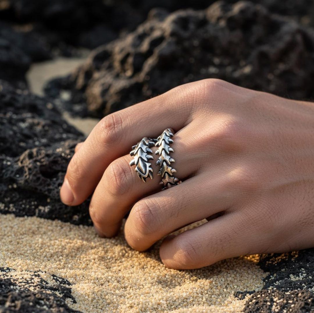 Gothic Silver Centipede Ring – Adjustable Creepy Punk Ring, Skeleton ...